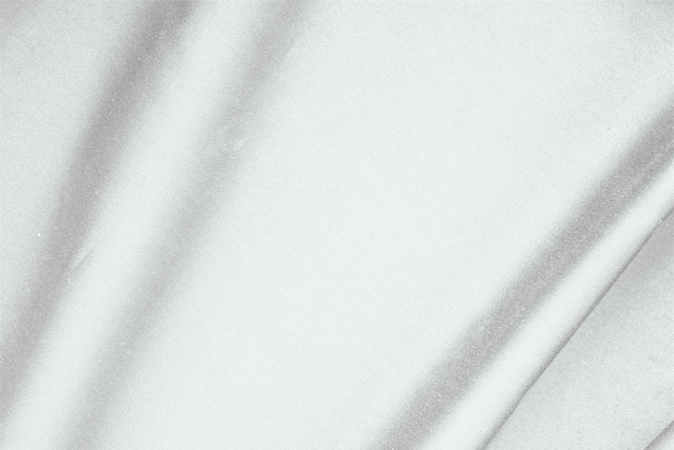 Tessuto Raso di Cotone Stretch Argento Perla in Cotone, Stretch per ...