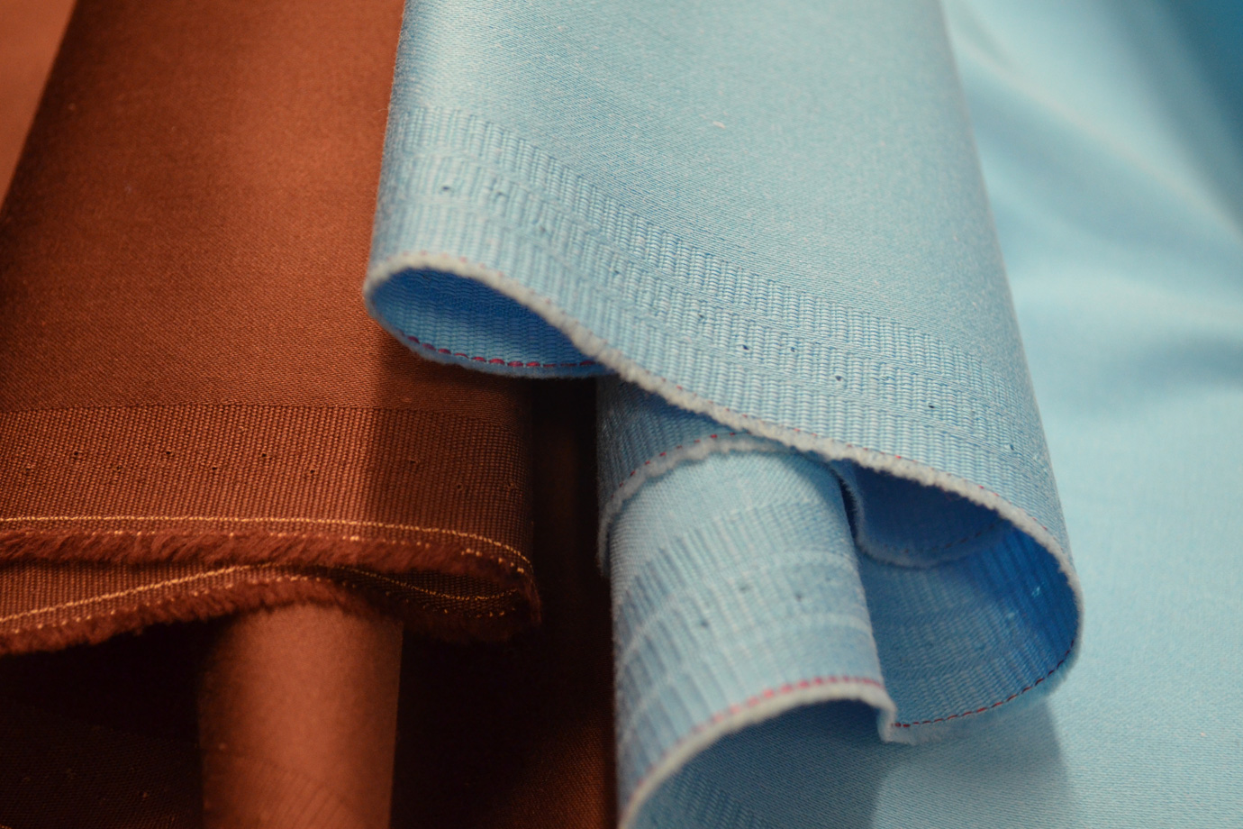 Premium quality cotton sateen stretch fabric for dressmaking | new tess